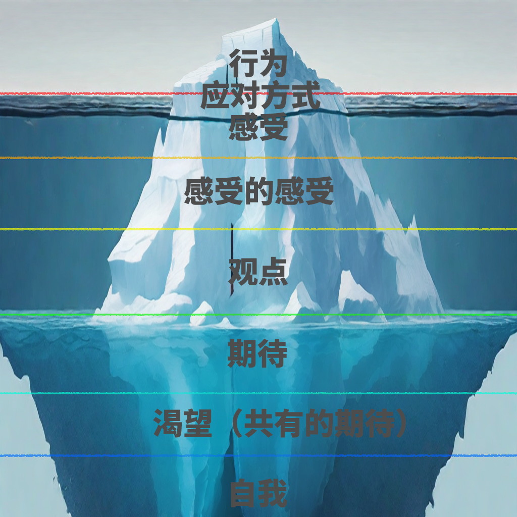 个人内在系统 萨提亚模式的冰山理论 Math Still blog